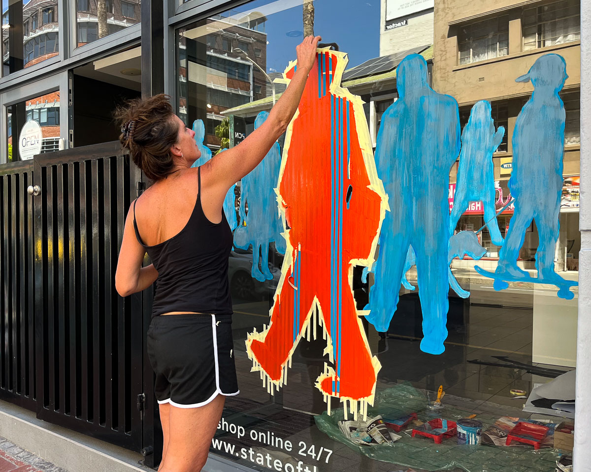 Artist Tharien Smith's mural for IPAF 2023 | StateoftheART